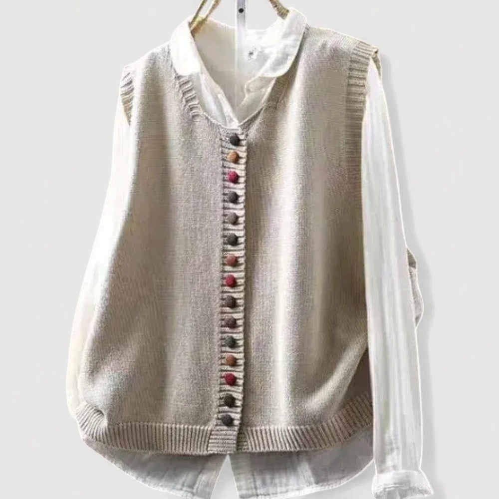 ALINA – CLASSIC KNITTED VEST